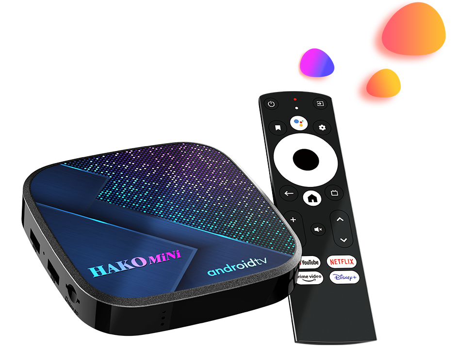 Google Certified Android TV Box - Hako pro S905Y4-B